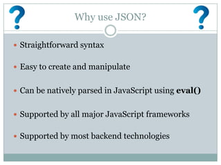 JSON: The Basics | PPTX