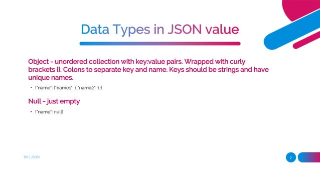 Json In Javascript Ppt