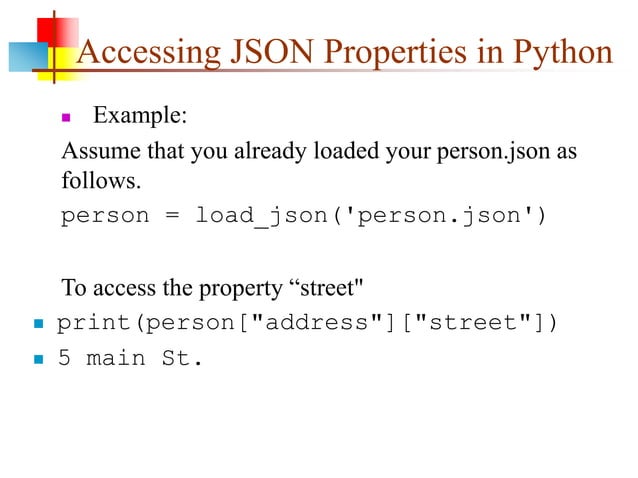 Jsonjavascript Object Notation Presentation Transcript Ppt