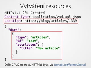 JSON API: Možná nepotřebujete GraphQL | PPT