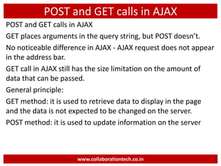Introduction to JSON & AJAX | PPT