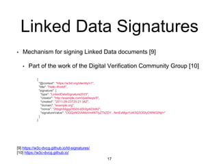 JSON-LD update DC 2017 | PPT