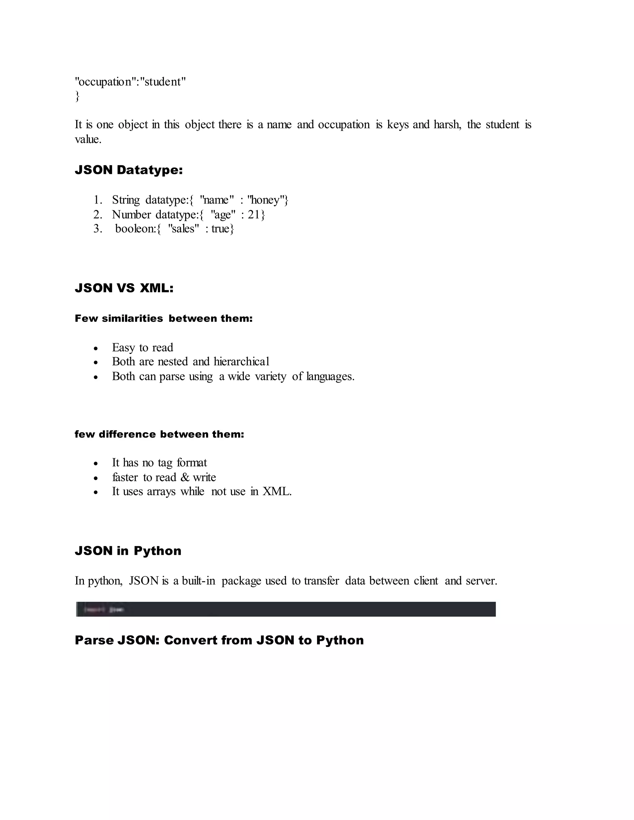 Json1 | DOCX | Web Development | Internet