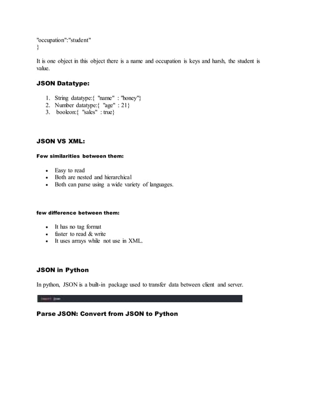 Json1 | DOCX | Web Development | Internet
