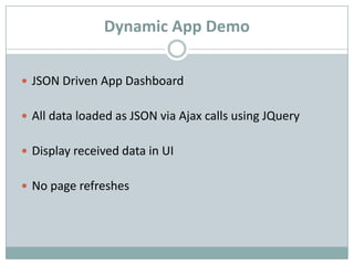 JSON Part 2: Working with Ajax | PPT