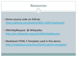 JSON Part 2: Working with Ajax | PPT