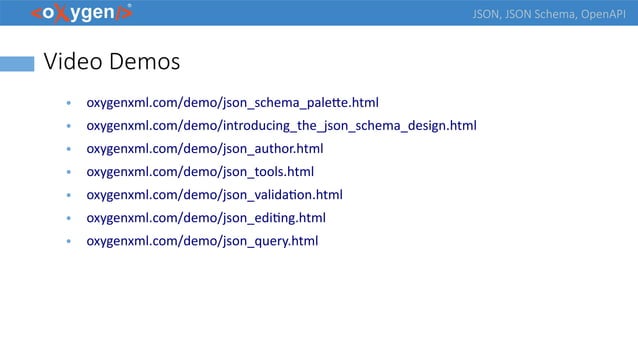 JSON, JSON Schema, and OpenAPI | PDF