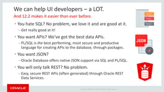 JSON and PL/SQL: A Match Made in Database | PDF
