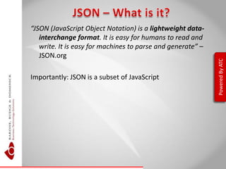 JSON and REST | PPT