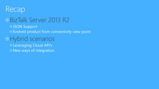 Json and REST in the BizTalk World | PPT