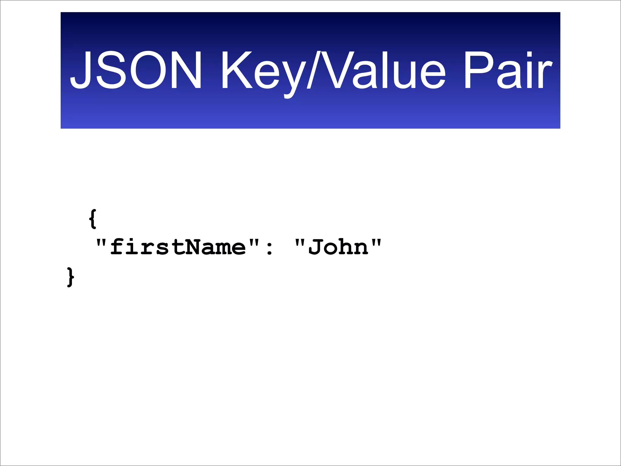 Json at work overview and ecosystem-v2.0 | PPT
