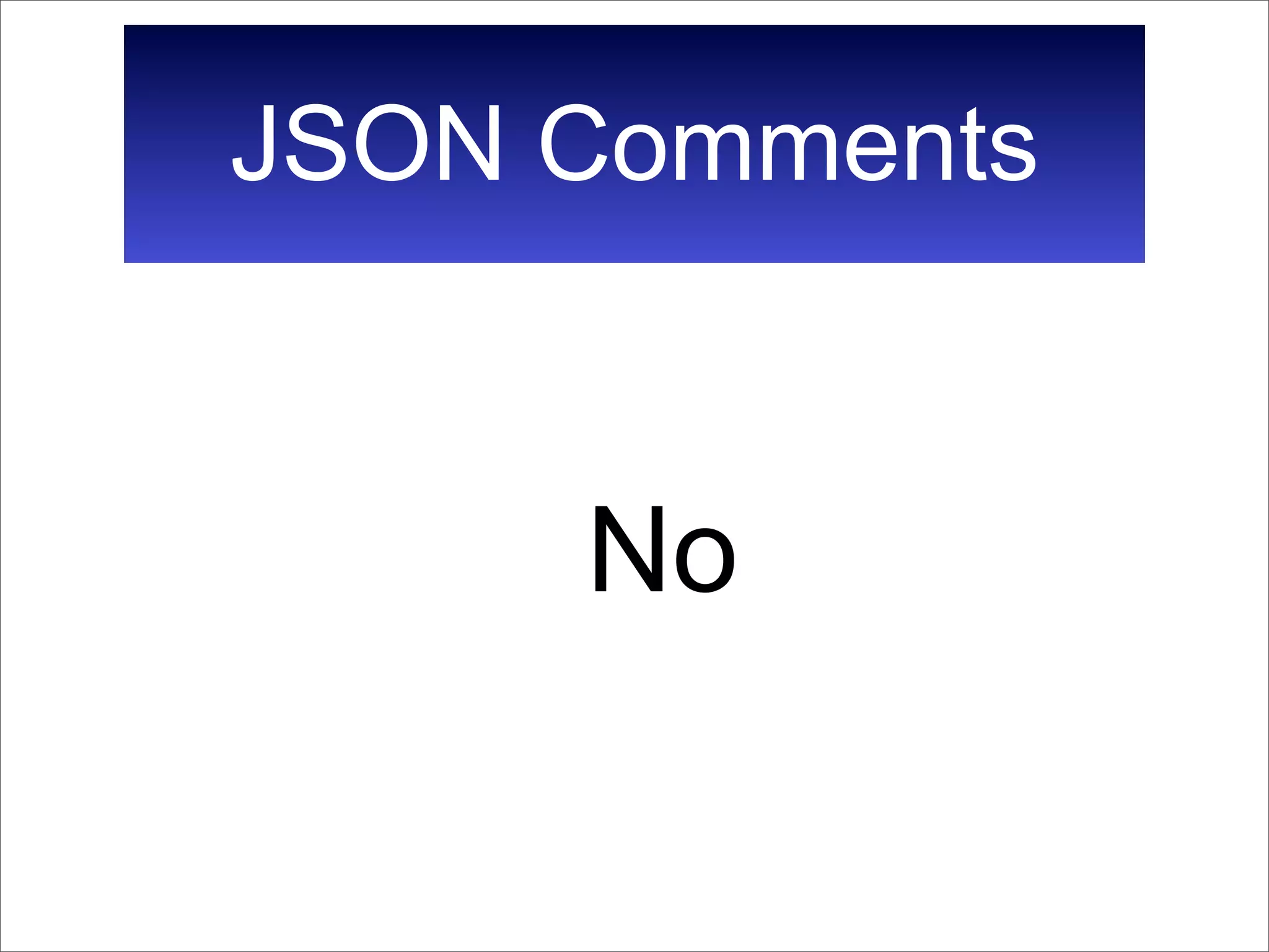 Json at work overview and ecosystem-v2.0 | PPT