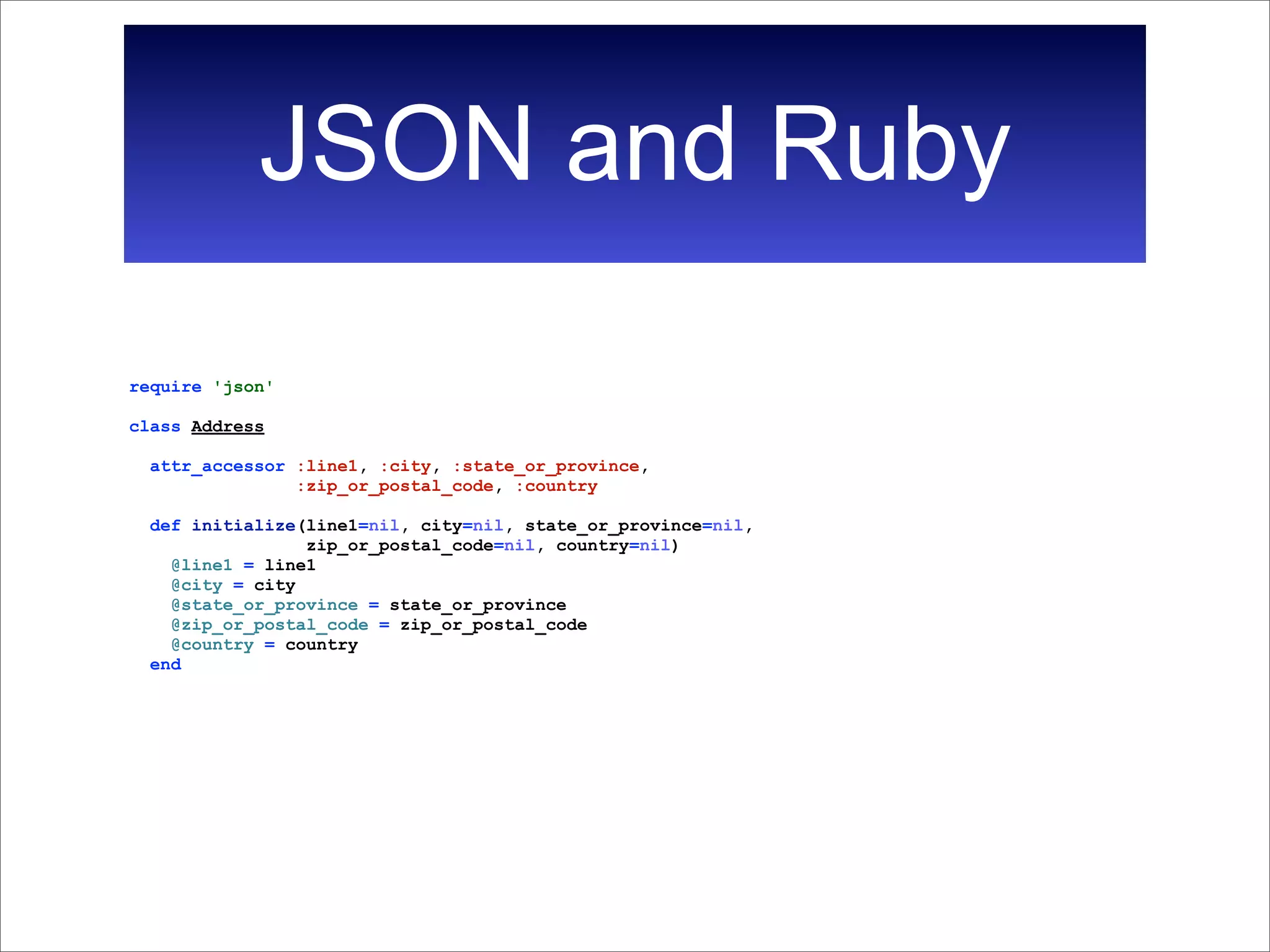 Json at work overview and ecosystem-v2.0 | PPT
