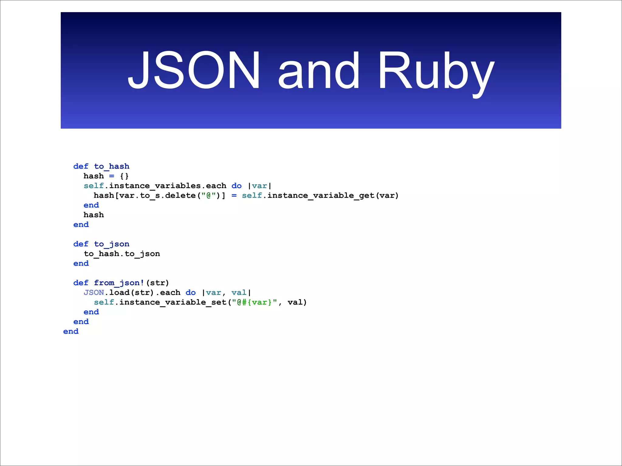 Json at work overview and ecosystem-v2.0 | PPT
