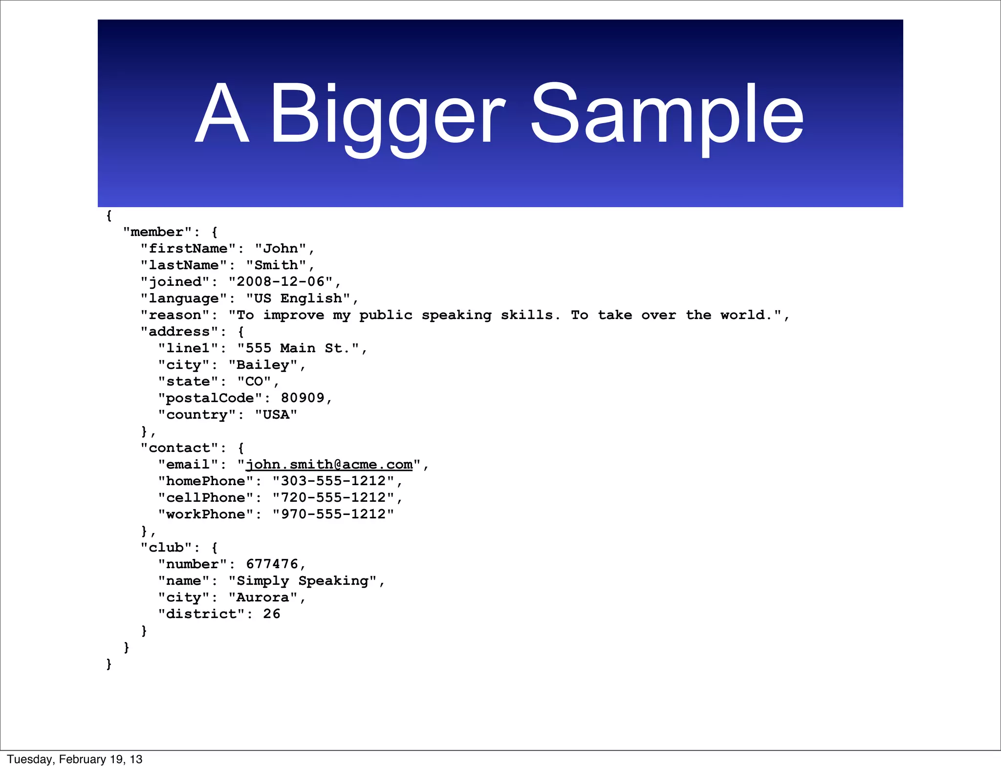 Json at work overview and ecosystem-v2.1 | PPT