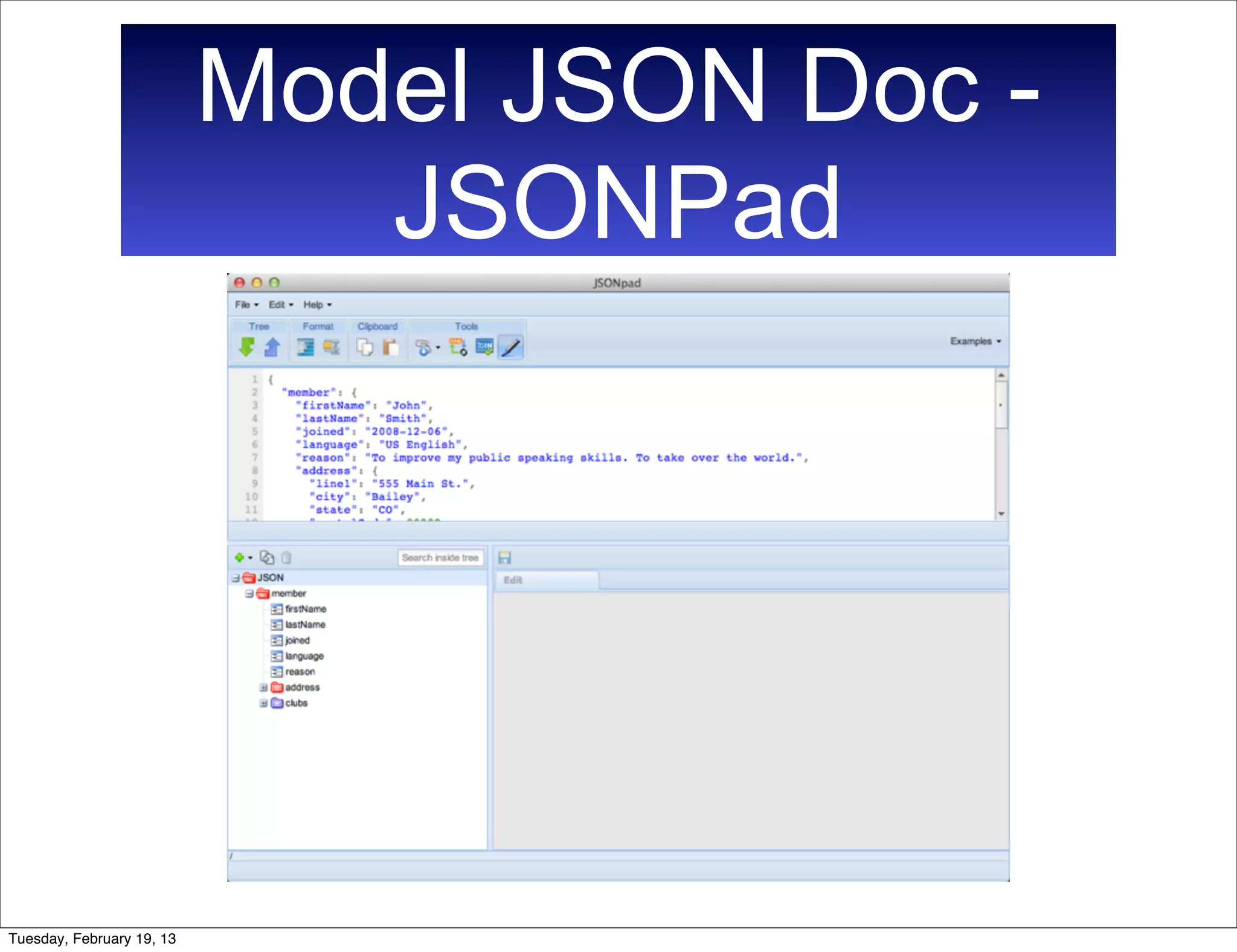 Json at work overview and ecosystem-v2.1 | PPT