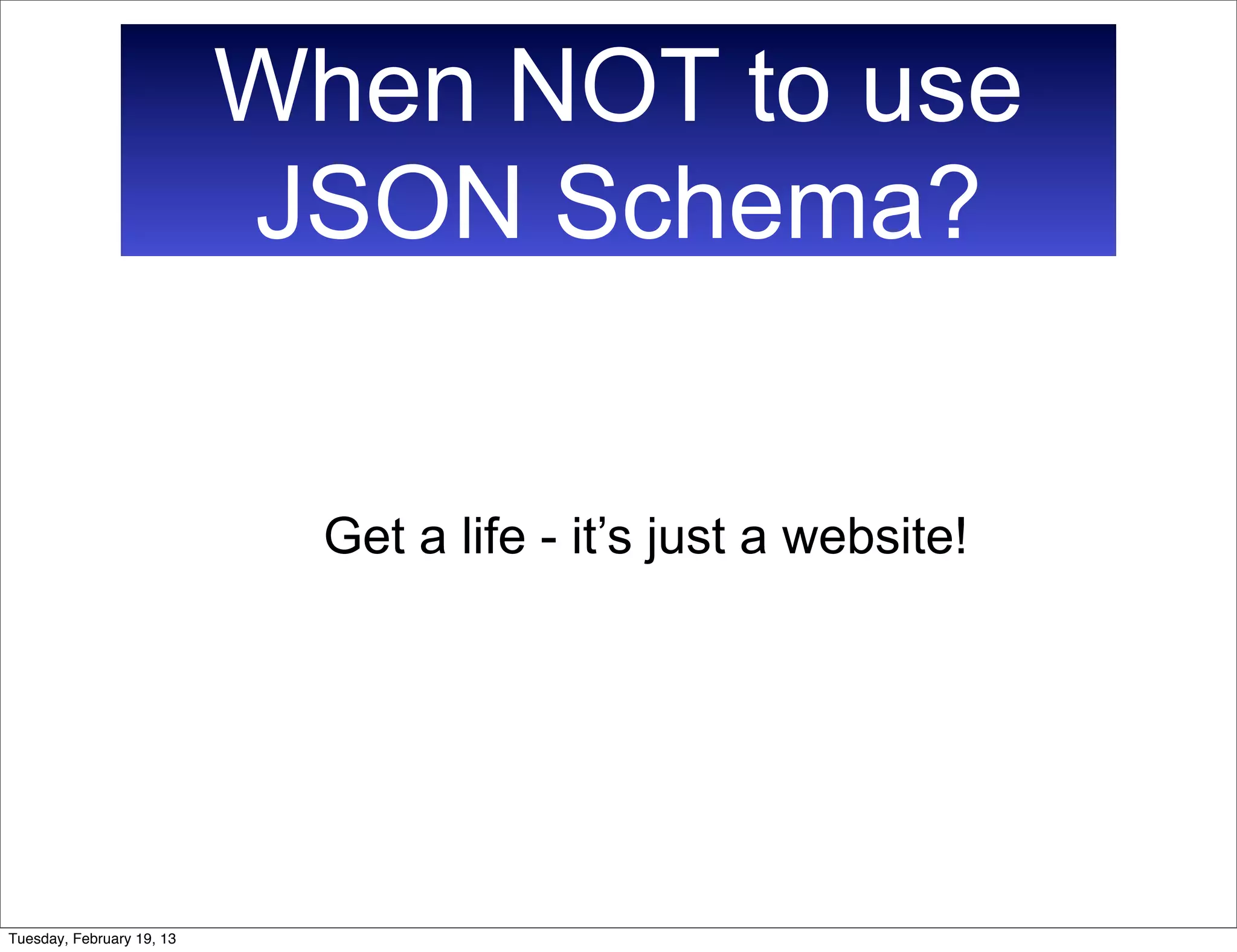 Json at work overview and ecosystem-v2.1 | PPT