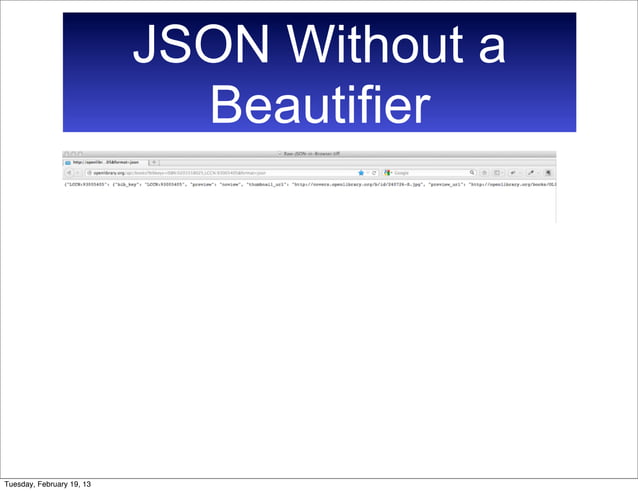 Json at work overview and ecosystem-v2.1 | PPT