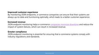 JSON Endpoint in E-commerce The Key to Seamless Data Exchange - March.pptx
