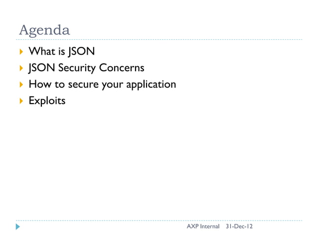 JSON Injection | PDF