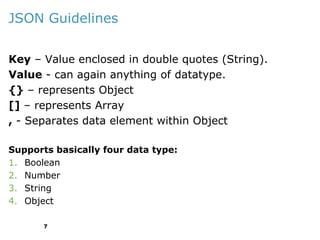JSON Support in Salesforce - winter 12 | PPT