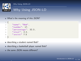 Introduction to Json ld | PPT