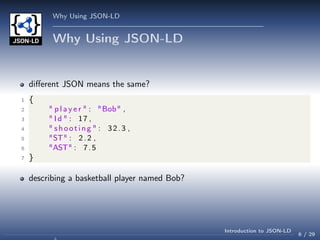Introduction to Json ld | PPT