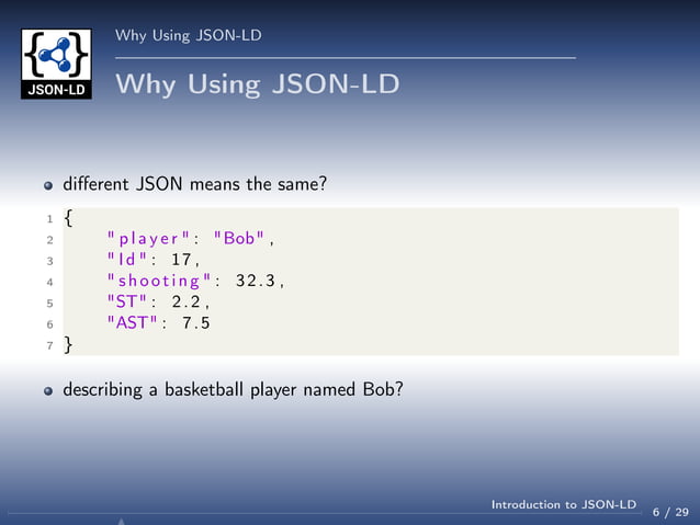 Introduction to Json ld | PPT