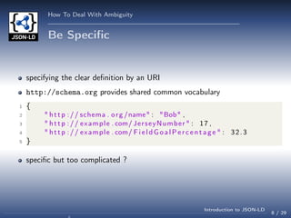 Introduction to Json ld | PPT