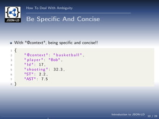 Introduction to Json ld | PPT