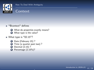 Introduction to Json ld | PPT