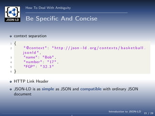 Introduction to Json ld | PPT
