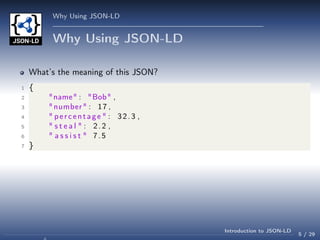 Introduction to Json ld | PPT