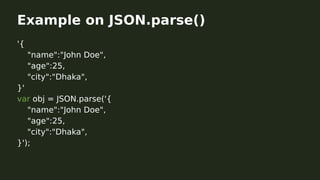 JSON Learning | PPT