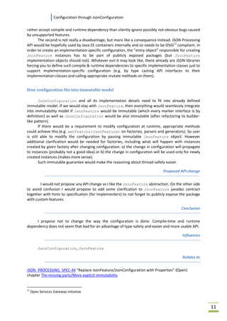 Json Processing API (JSR 353) review | PDF