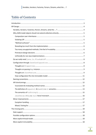 Json Processing API (JSR 353) review | PDF