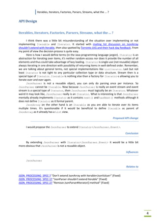 Json Processing API (JSR 353) review | PDF