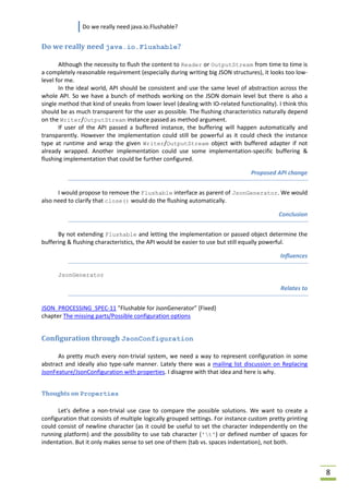 Json Processing API (JSR 353) review | PDF