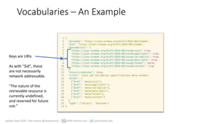 apidays LIVE Paris - JSON Schema - draft 2020 and other things you should know by Ben Hutton | PPT