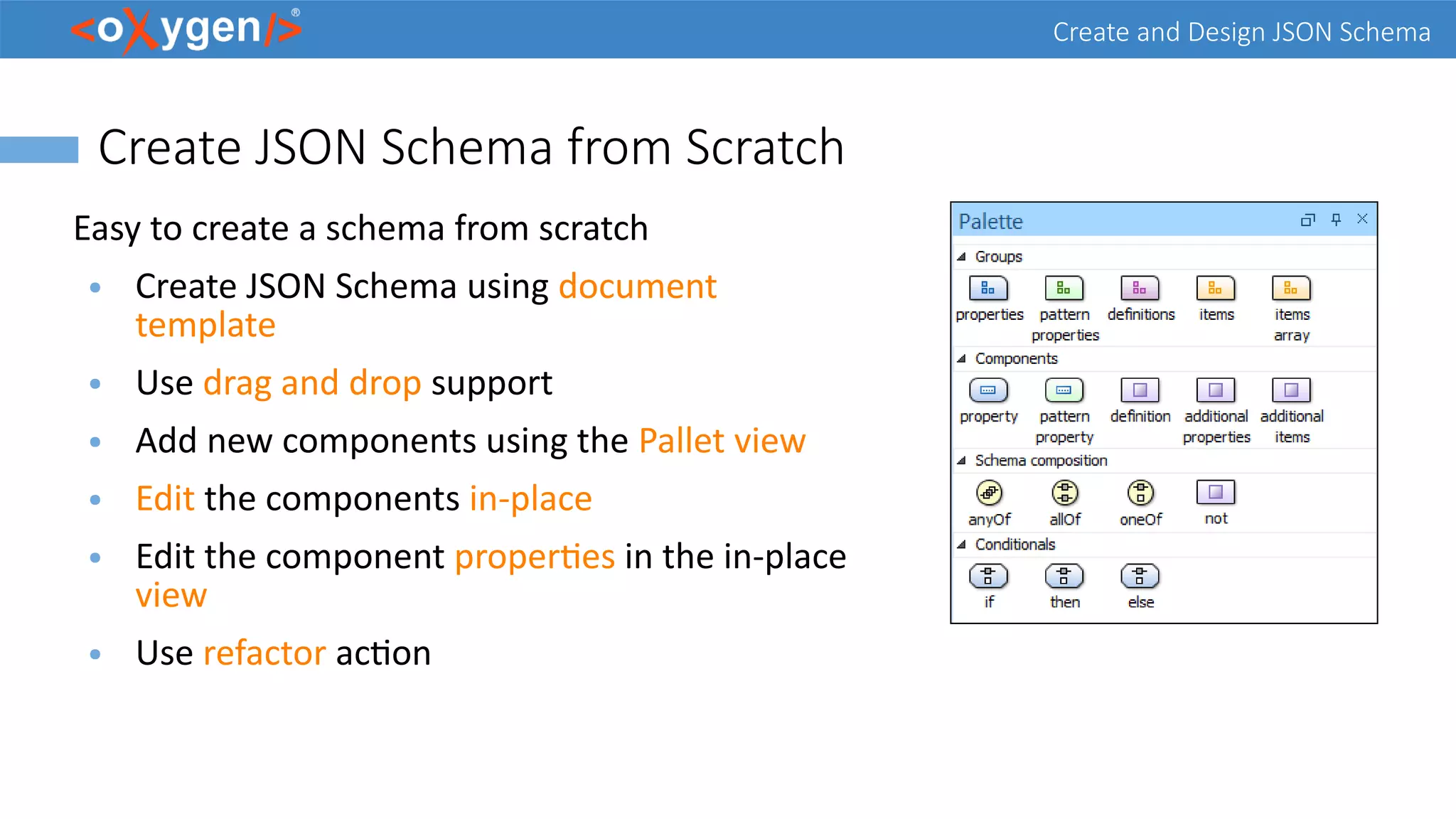 Create an Design JSON Schema | PPT