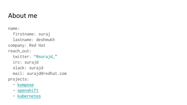 JSONSchema with golang | PPT