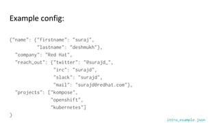 JSONSchema with golang | PPT