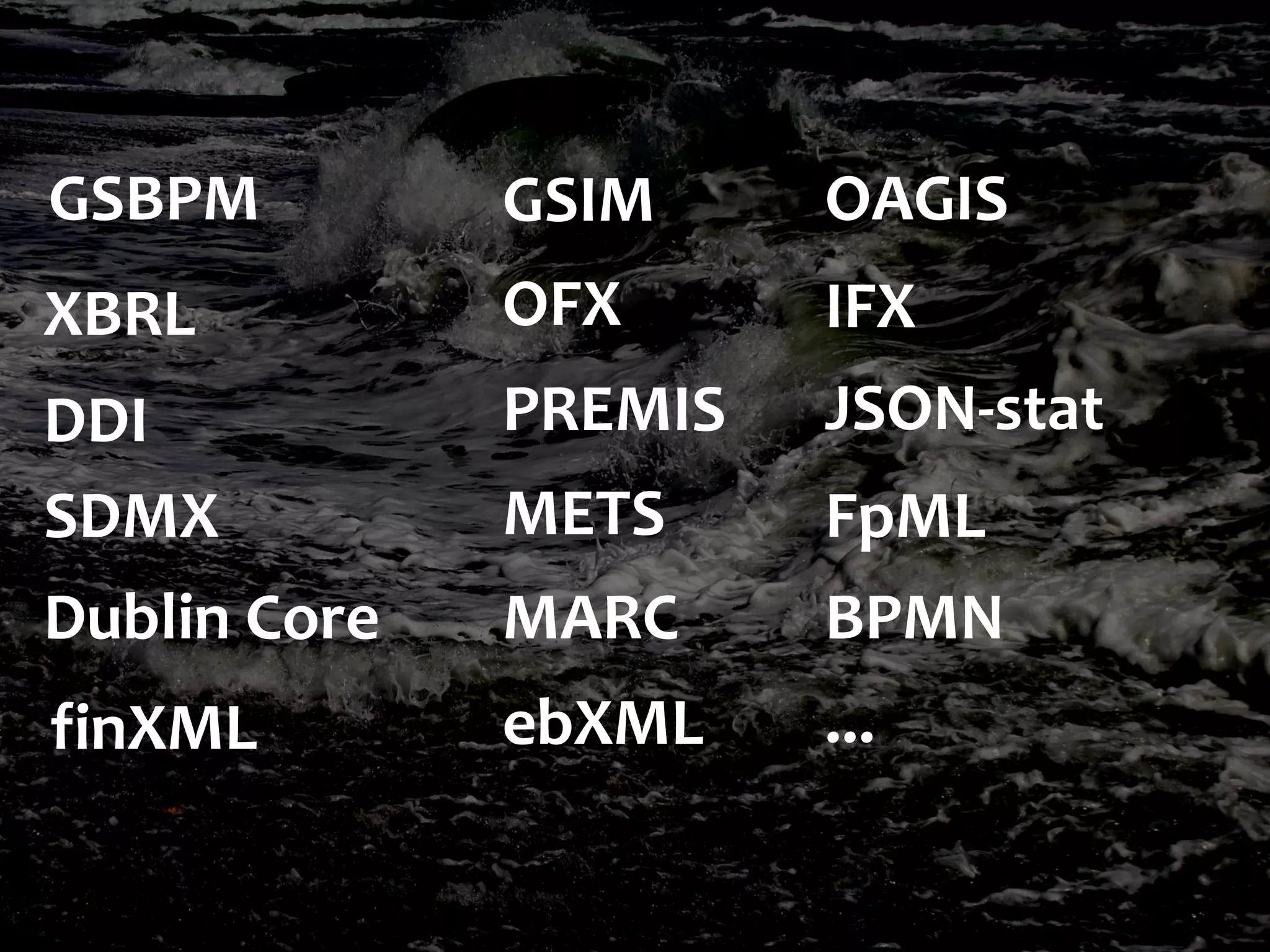JSON-stat in the Sea of Standards | PDF | Web Development | Internet