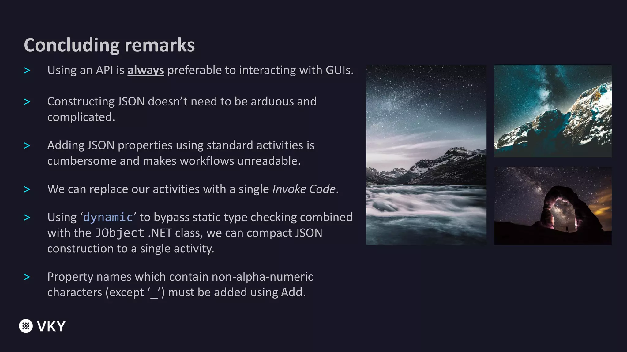 Leveraging UiPath .NET integration to build JSON | PPT