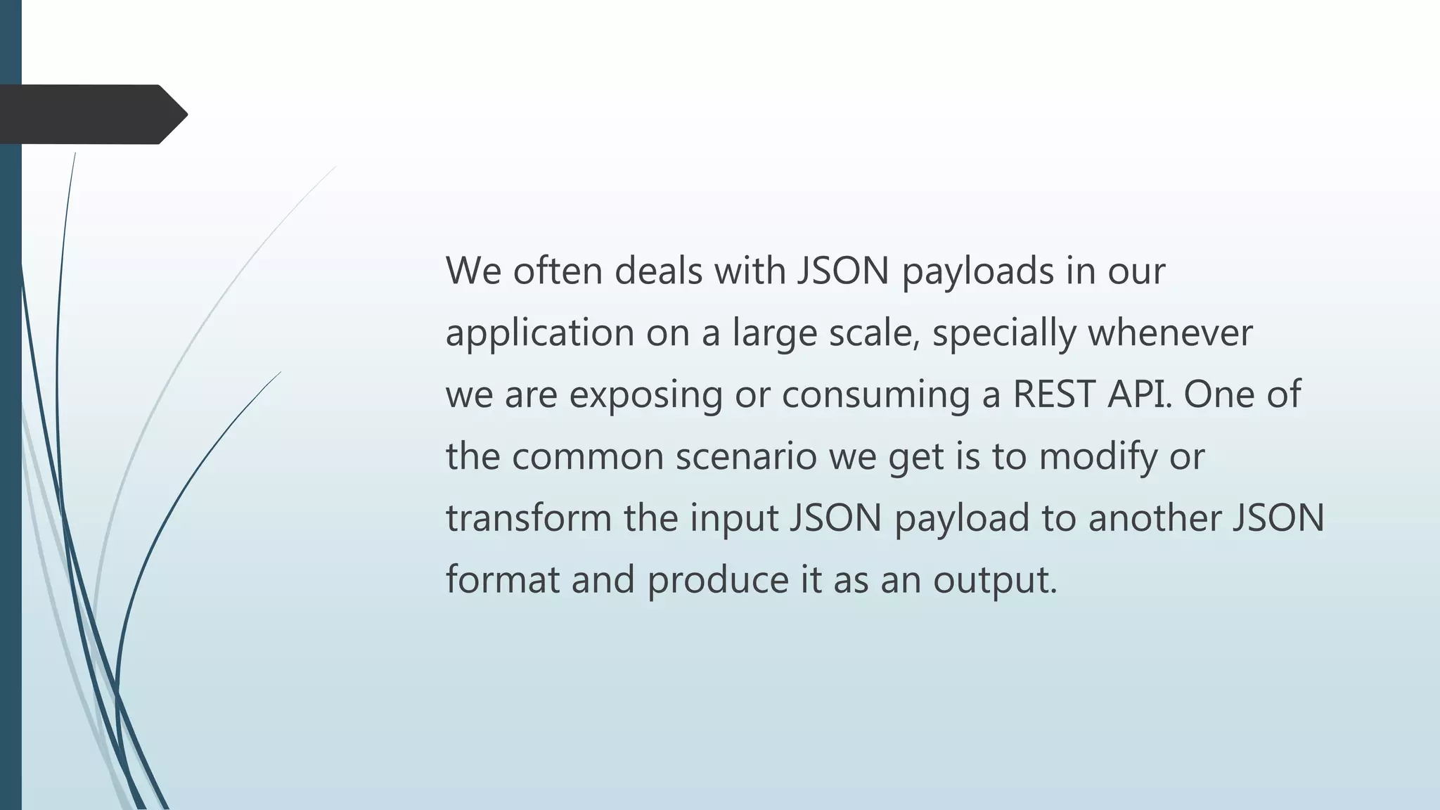 Json to json transformation in mule | PPT