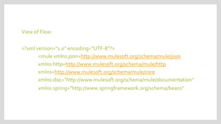 Json to xml esb transformation | PPTX