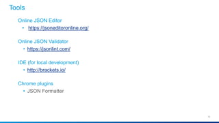 Json training | PPTX | Web Development | Internet