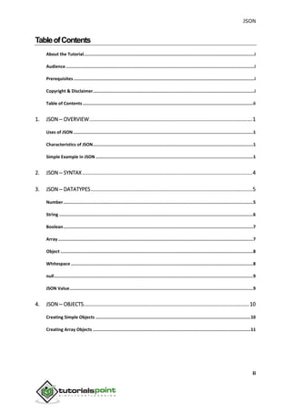 Json tutorial | PDF