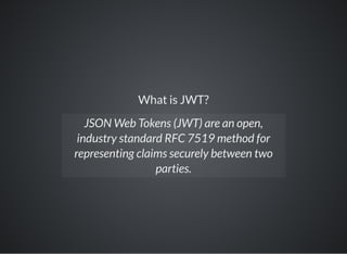Json web token | PDF | Web Development | Internet