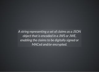 Json web token | PDF | Web Development | Internet